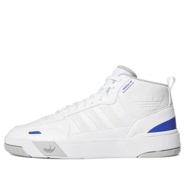 Adidas Originals Mid Top Sneakers - White/blue