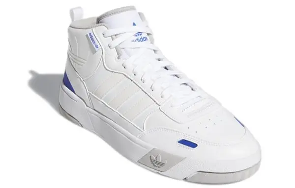 Adidas Originals Mid Top Sneakers - White/blue