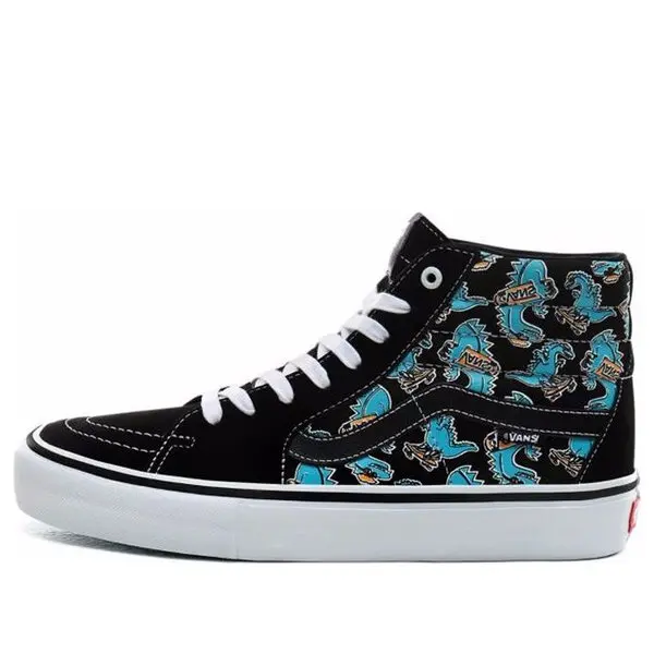 VANS Sk8-hi Pro 'vanosaur' High Top Sneakers - Black