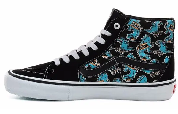 VANS Sk8-hi Pro 'vanosaur' High Top Sneakers - Black