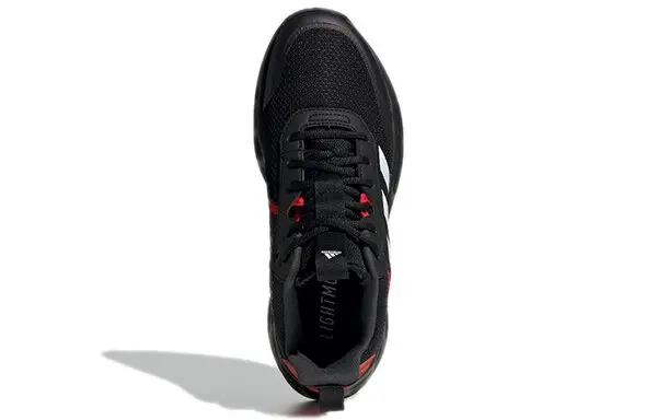 Adidas Own The Game Mid Top Sneakers - Black/white/red