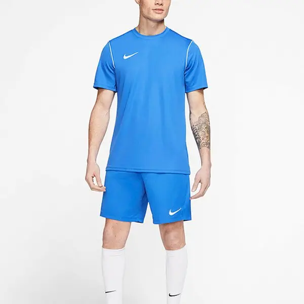 Nike Dri-fit Quick Dry Soccer Shorts - Blue/white