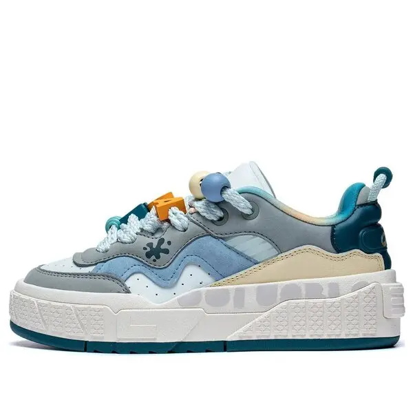 LI-NING 001 Unblock X Disney Skate Shoes - Blue/grey/teal