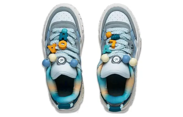 LI-NING 001 Unblock X Disney Skate Shoes - Blue/grey/teal