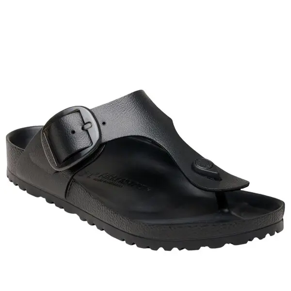 BIRKENSTOCK Gizeh Big Buckle Sandals - Black