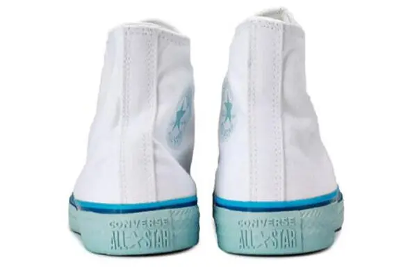 CONVERSE Chuck Taylor All Star High Top Sneakers - White/blue