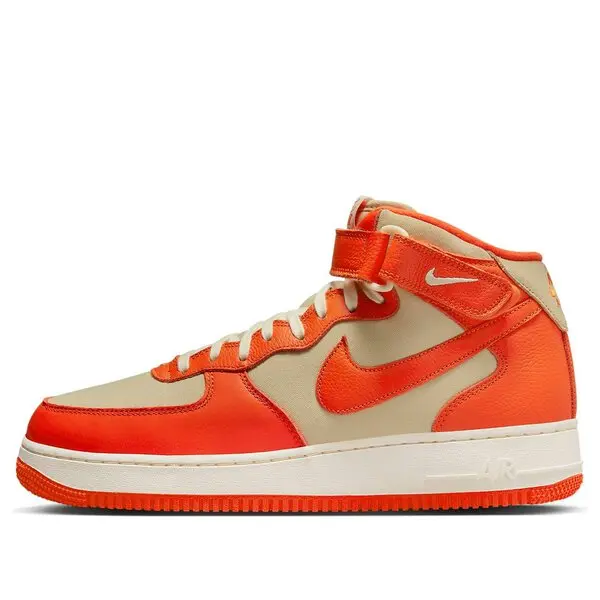Nike Force 1 Mid Sneakers - Orange/brown