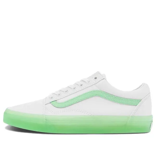 VANS Skate Shoes - White/green