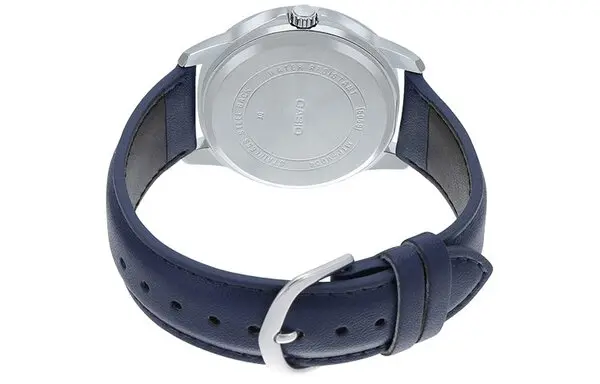 Casio Analog Leather Band Watch