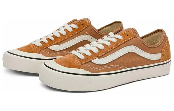 VANS Style 136 Vr3 Low Top Sneakers - Orange