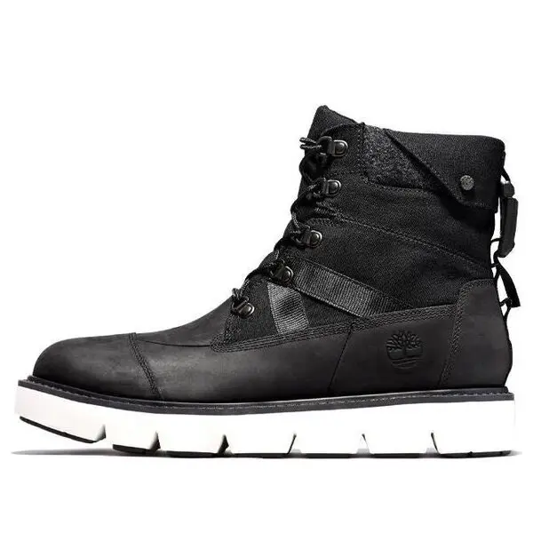 Timberland Raywood 6 Inch Lace-up Boots - Black/white