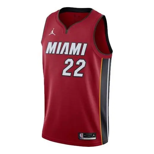 JORDAN Miami Heat Jimmy Butler Basketball Jersey - Red