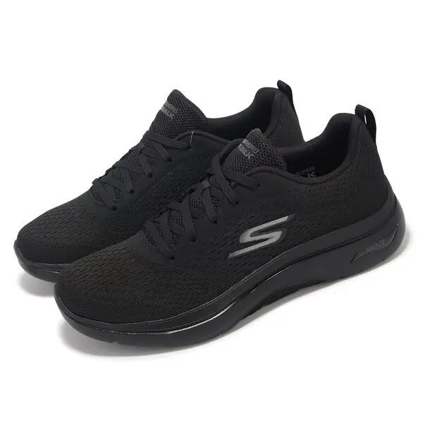 Sketchers Go Walk Arch Fit 2.0 Sneakers - Black/black