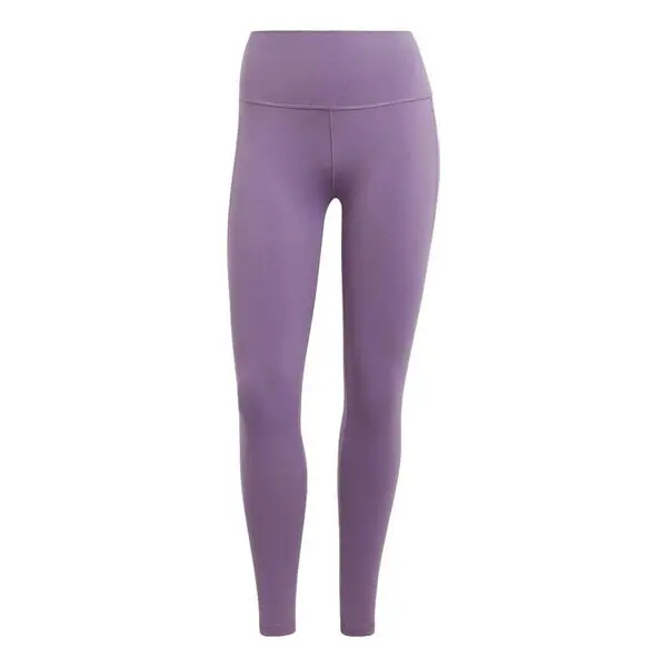 Adidas Aeroready Cropped Leggings - Purple