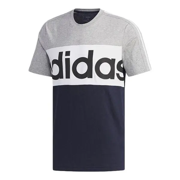 Adidas Essentials Colorblock Grey/blue - Grayblue