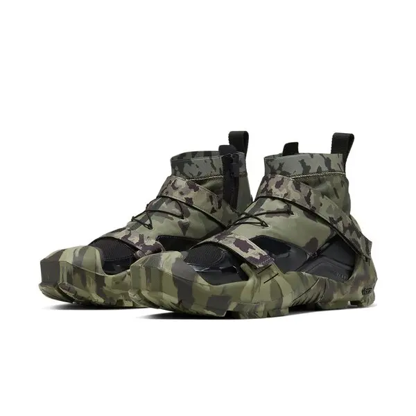 Nike Matthew M. Williams X Free Trainer 3 Sp 'camo' High Top Sneakers - Green