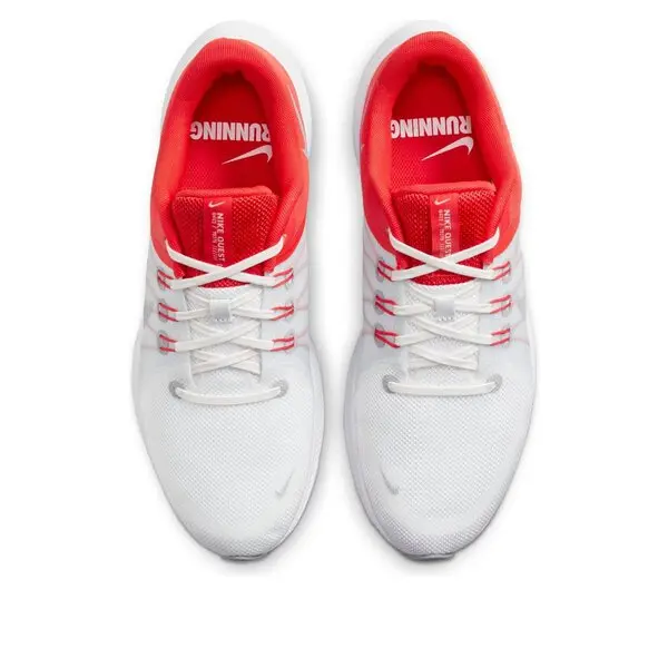 Nike Quest 4 Low Top Sneakers - White/red