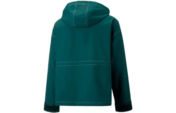 PUMA X Ami Hooded Jacket With Contrast Pocket Details