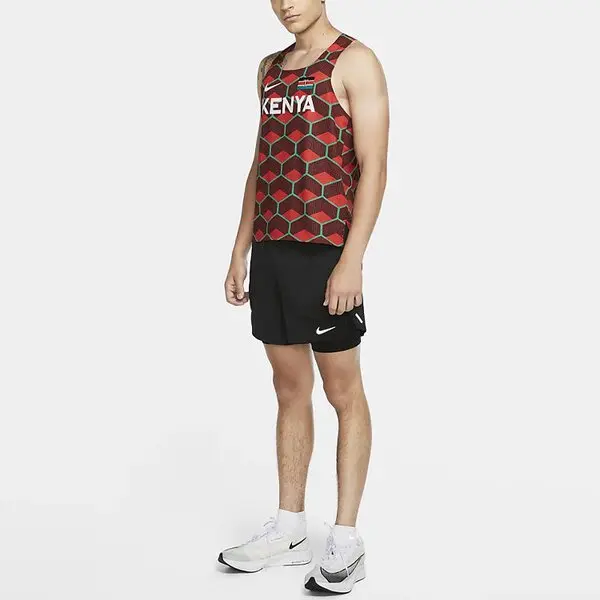 Nike Aeroswift Team Kenya Training Running Sports Vest Red