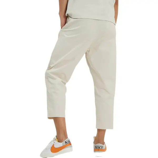 Nike Solid Color Straight Slim Fit Woven Casual Long Pants