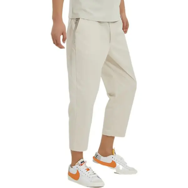 Nike Solid Color Straight Slim Fit Woven Casual Long Pants