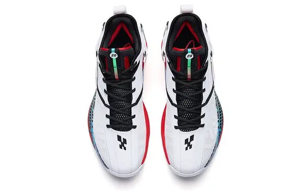 ANTA Gh3 "hyperx" Athletic Sneakers - White/black