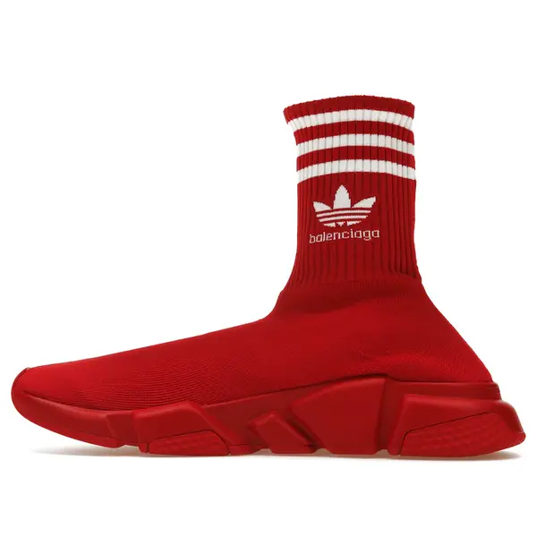 Balenciaga X Adidas Speed Trainer - Red/white