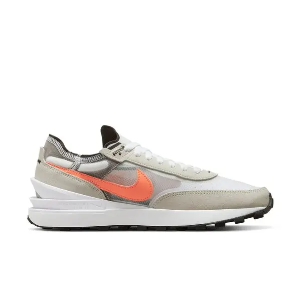 Nike Waffle One "white Orange Trance" Sneakers - White/orange