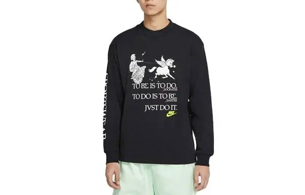 Nike Long Sleeve Graphic Print T-shirt