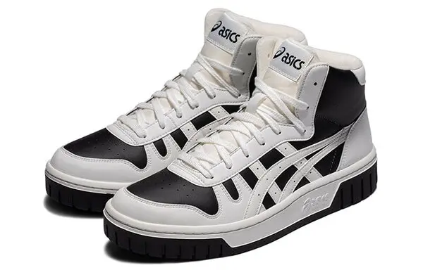Asics Court Mz-hi High-top Sneakers - White/black