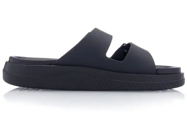 LI-NING Clap Slippers With Buckles - Black