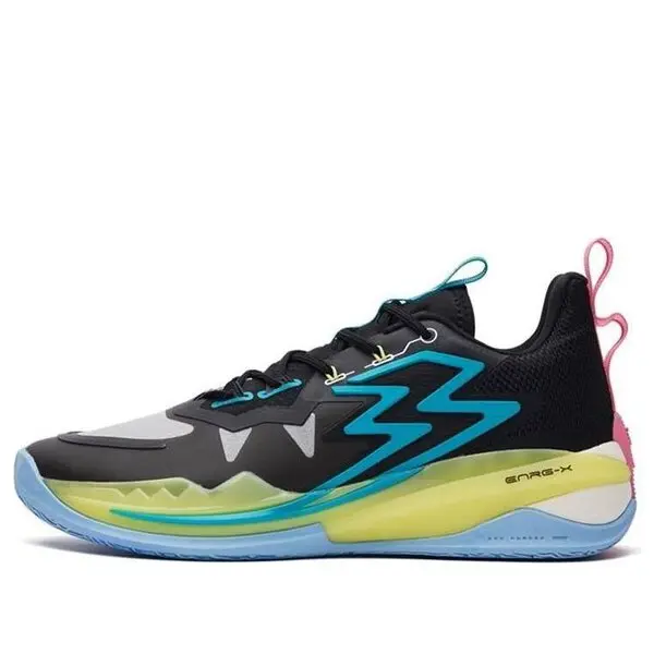 361 DEGREES Big3 3.0 "earth Day" Athletic Sneakers - Black/blue
