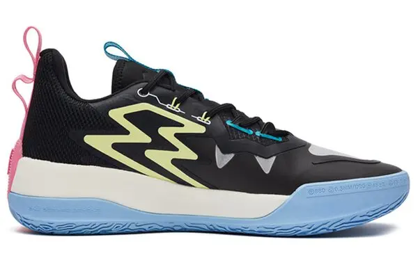 361 DEGREES Big3 3.0 "earth Day" Athletic Sneakers - Black/blue