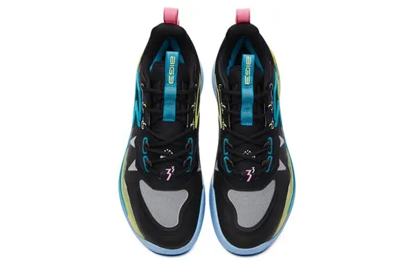 361 DEGREES Big3 3.0 "earth Day" Athletic Sneakers - Black/blue
