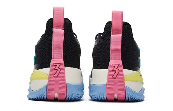 361 DEGREES Big3 3.0 "earth Day" Athletic Sneakers - Black/blue