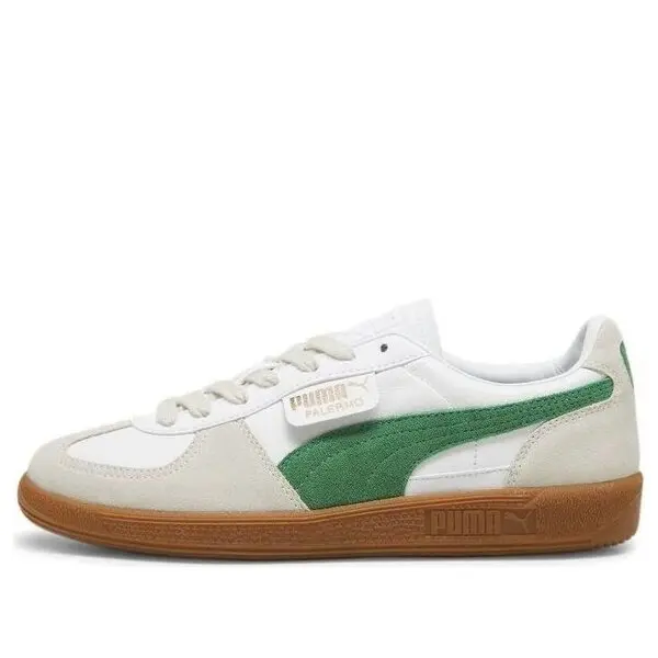 PUMA Palermo Lth Sneakers - White/beige/green