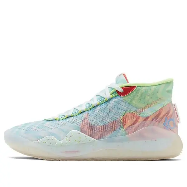 Nike Kd 12 'wavvy' Basketball Sneakers - Blue/green
