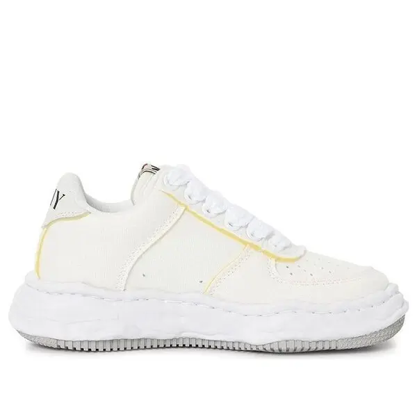 Mihara Yasuhiro Wayne Og Sole Canvas Low Top Sneakers