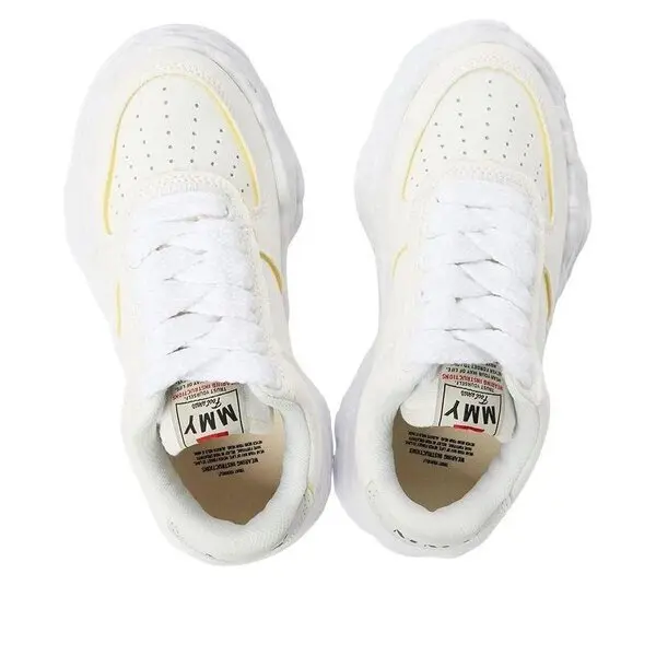 Mihara Yasuhiro Wayne Og Sole Canvas Low Top Sneakers