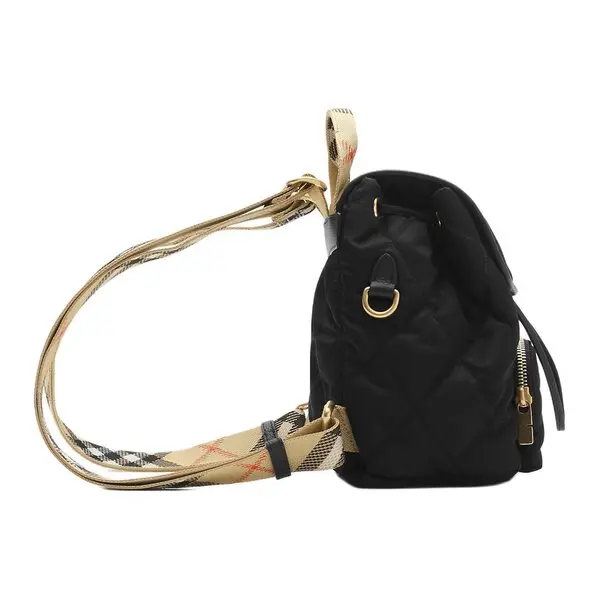 Burberry 26 Mini Horseshoe Backpack - Black