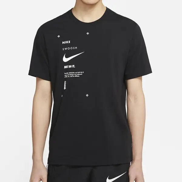 Nike As Swsh Club Tee - Black