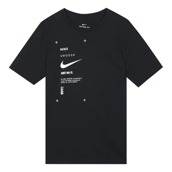 Nike As Swsh Club Tee - Black