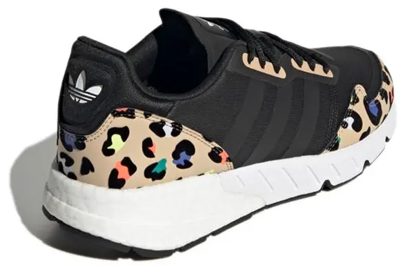 Adidas Originals Zx 1k Boost Sneakers - Black/brown/blue
