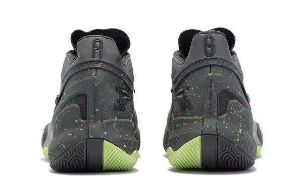 361 DEGREES Ag3 Aaron Gordon "night Exercise" High Top Sneakers - Green/dark Green