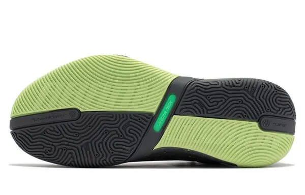 361 DEGREES Ag3 Aaron Gordon "night Exercise" High Top Sneakers - Green/dark Green