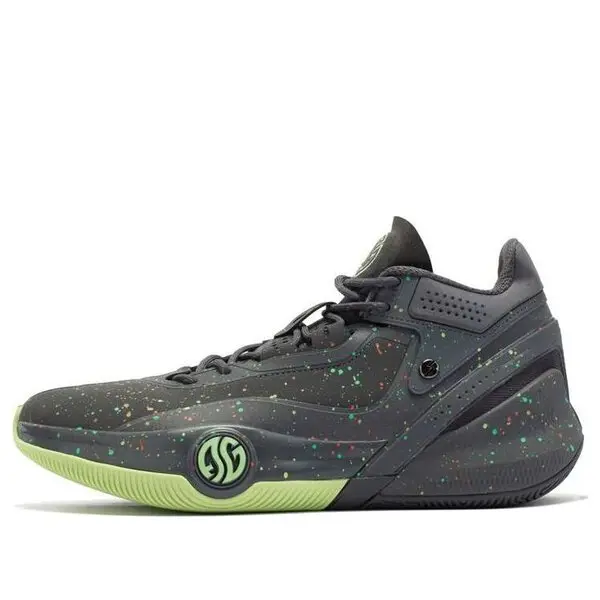 361 DEGREES Ag3 Aaron Gordon "night Exercise" High Top Sneakers - Green/dark Green
