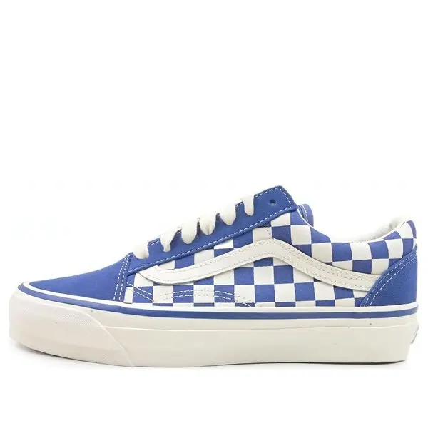 VANS Checkerboard Old Skool 36 Sneakers - Blue/white