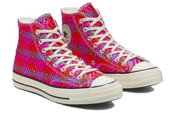 CONVERSE Chuck 70 Hi 'culture Weave - Pink