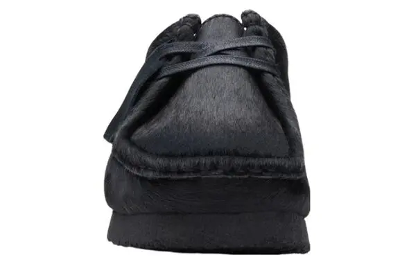 Clarks Wallabee Hair On - Black