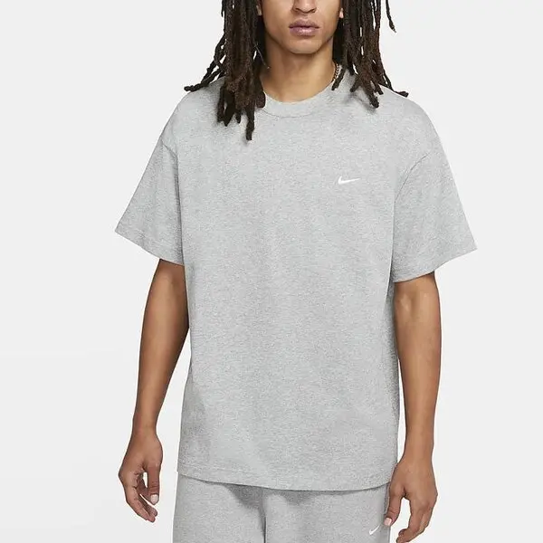 Nike Solo Swoosh T-shirt - Grey